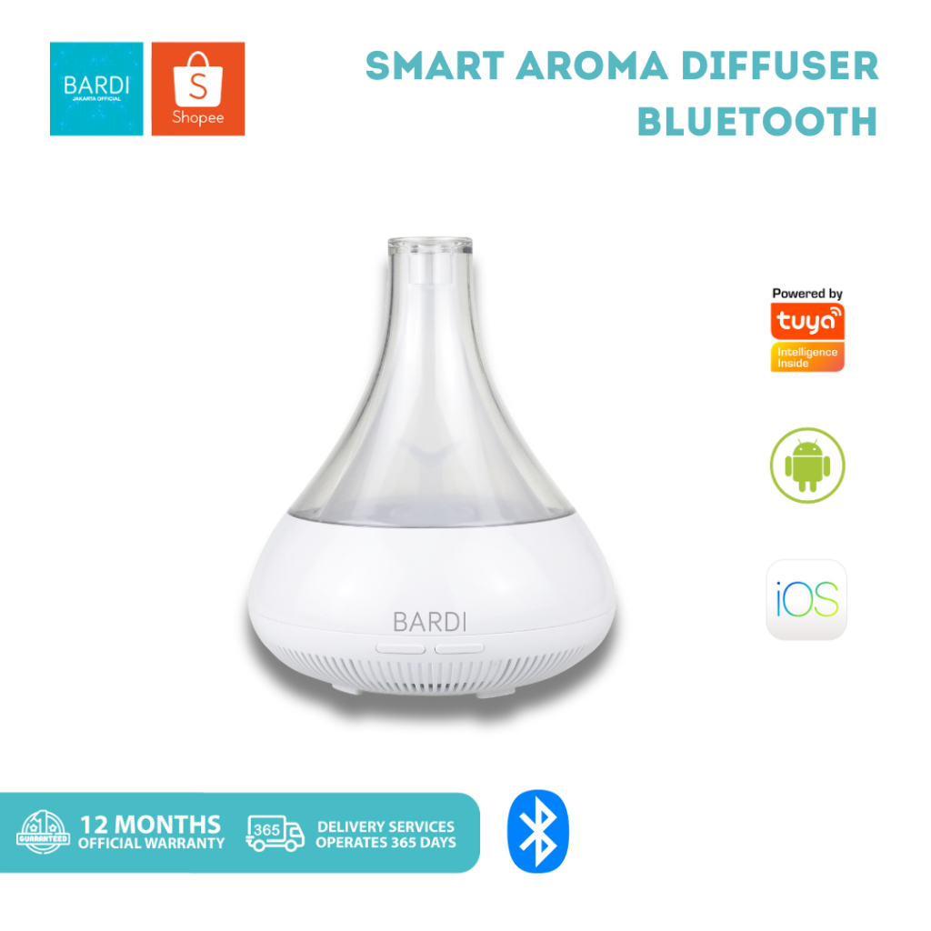 Jual BARDI Smart Aroma Diffuser - Tuya Bluetooth Aromatherapy Pengharum ...