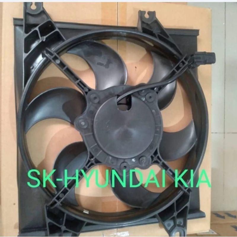Jual EXTRA FAN AC FAN ASSY COOLING CONDENSOR HYUNDAI VERNA AVEGA - NEW ...