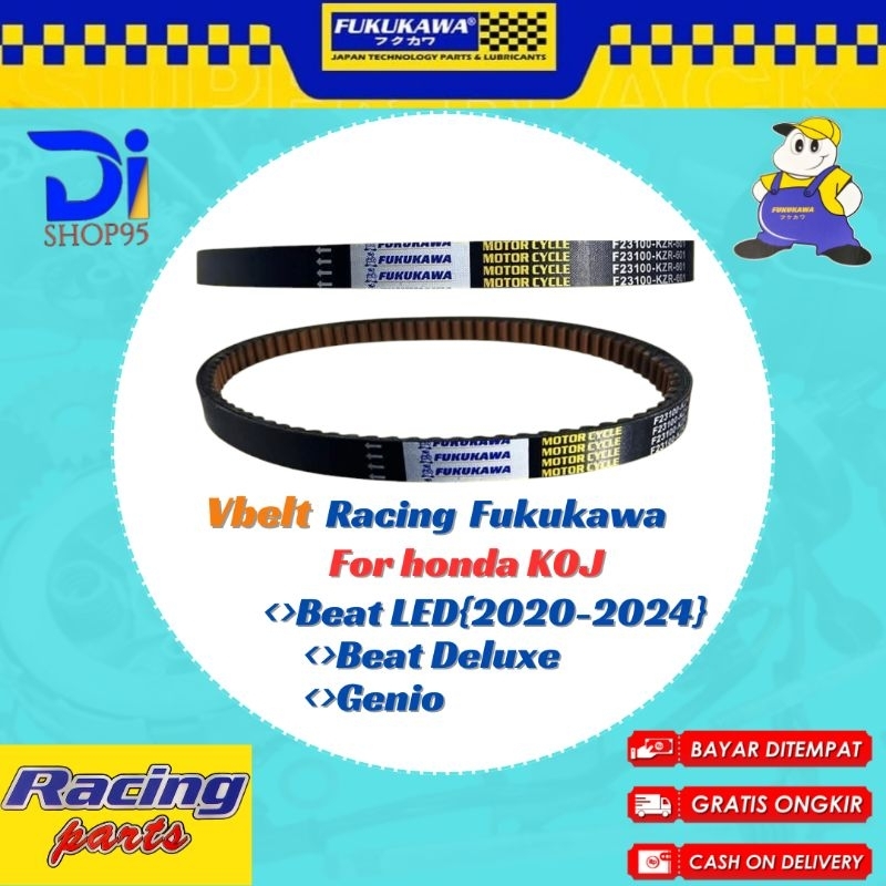 Jual FUKUKAWA VANBELT RACING HONDA K0J/K1A BEAT DELUXE/BEAT LED 2020 ...