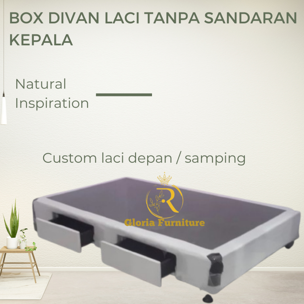 Jual Box Divan Laci Tanpa Sandaran Kepala | Shopee Indonesia