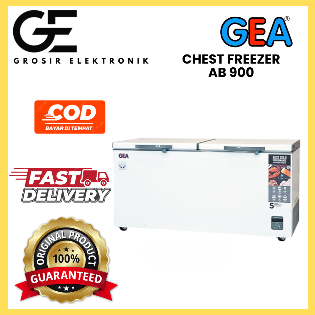 Jual Chest Freezer GEA AB 900 TX / AB 900TX 865 Liter Freezer Box ...