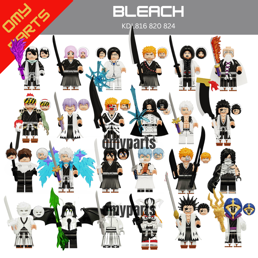 Jual BRICK KECIL LEGO KARAKTER BLEACH ICHIGO MINI FIGURE ACTION FIGURE ...