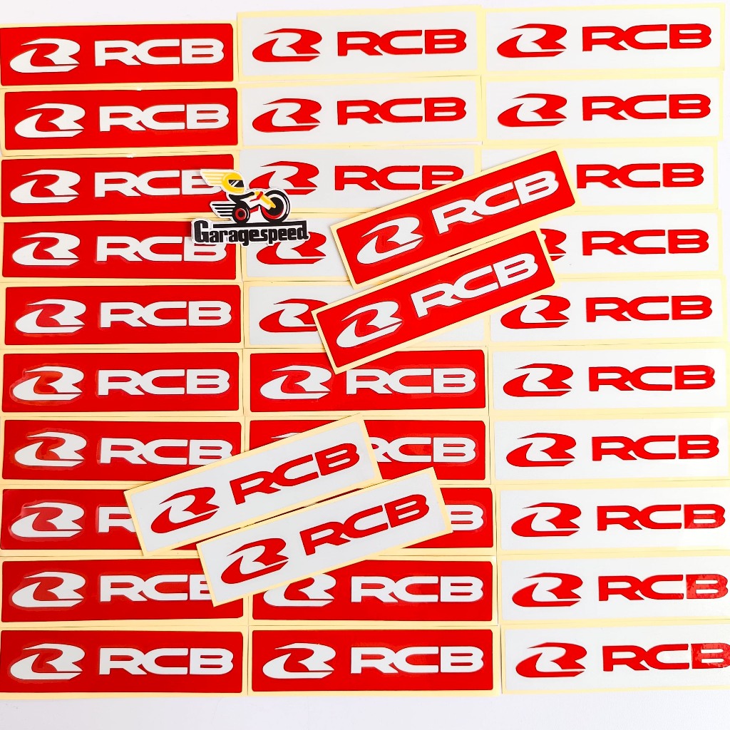 Jual STICKER STIKER LOGO RCB STIKER CUTTING GLOSSY | Shopee Indonesia
