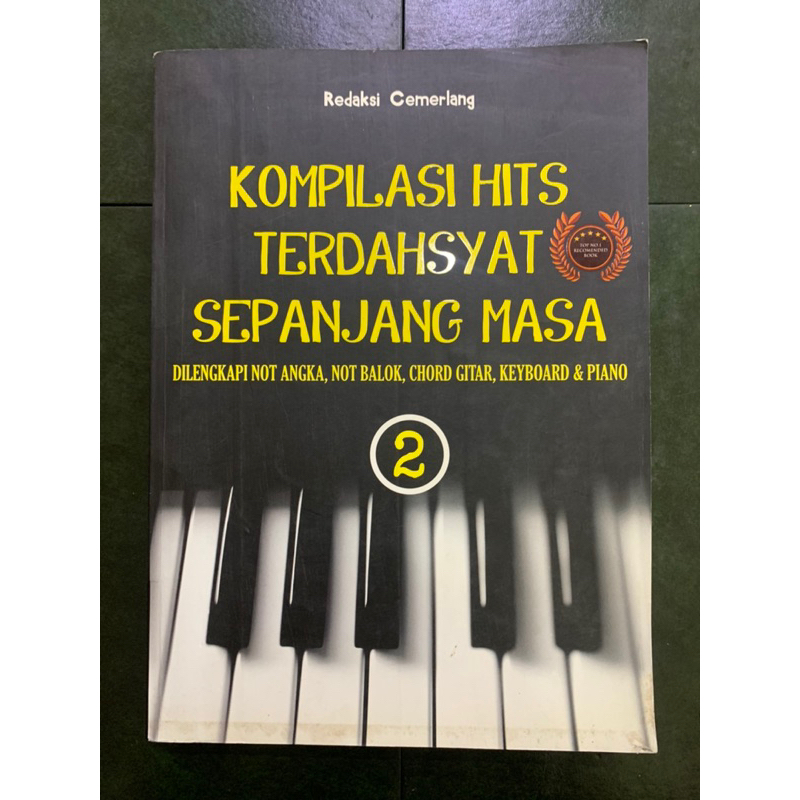 Jual kompilasi hits terdahsyat sepanjang masa dilengkapi not angka not ...