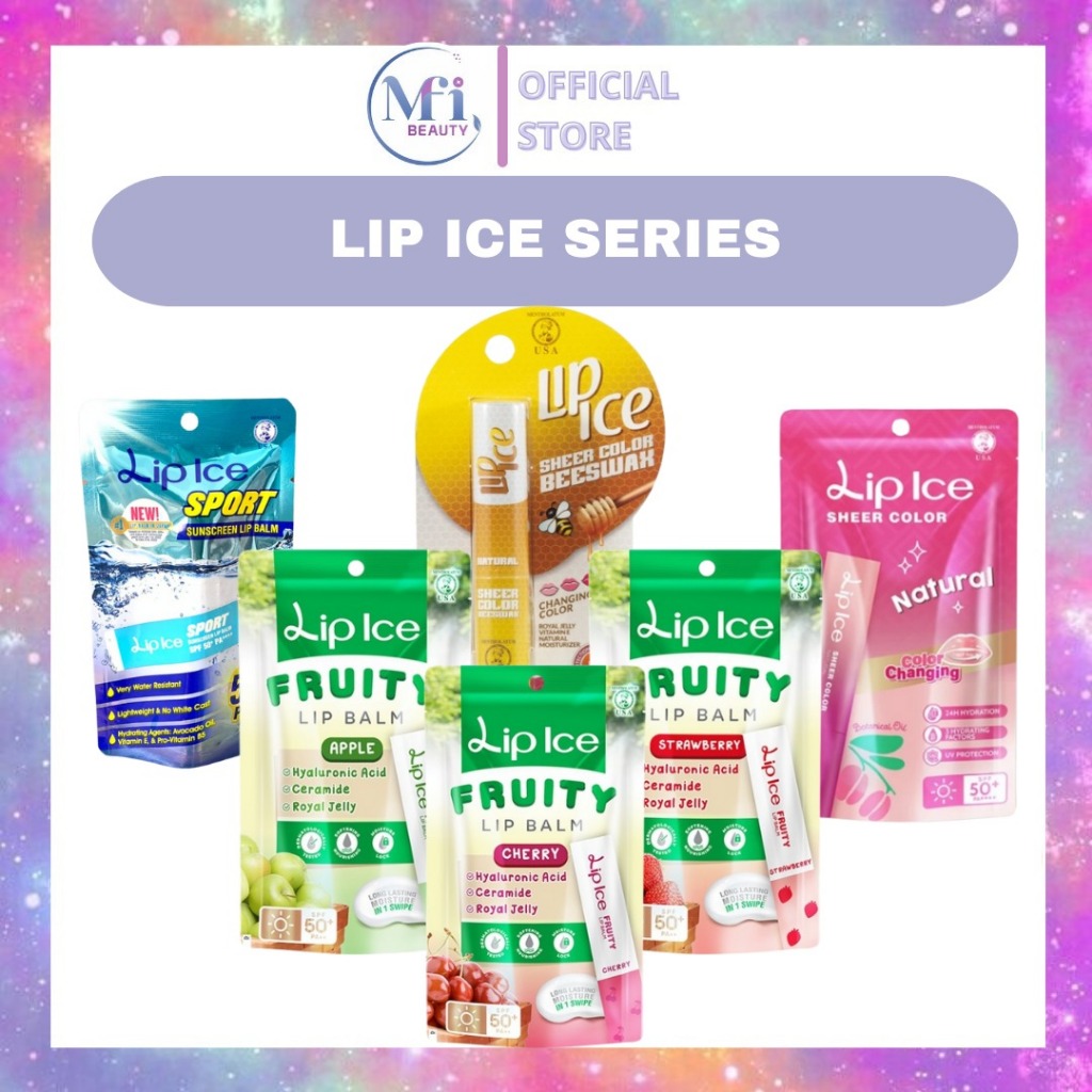 Jual MFI - Lip Ice Lip Balm Series | Sport SPF50+| Fruity SPF50 ...