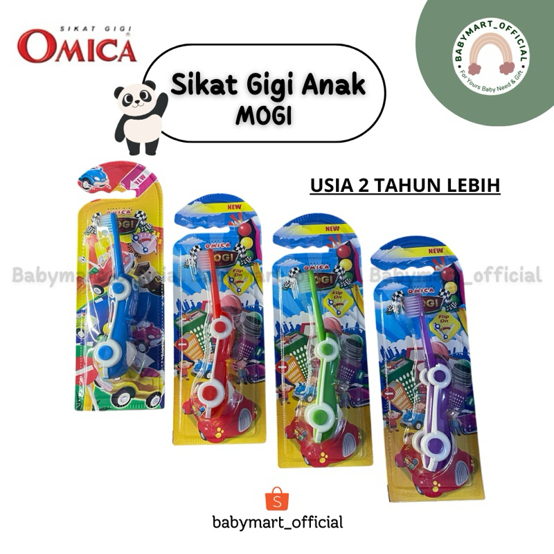 Jual Sikat Gigi Anak Omica Mogi Anak Usia 2Tahun/Omica Mogi Sikat Gigi ...