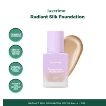 Jual Luxcrime Foundation C01 | Shopee Indonesia
