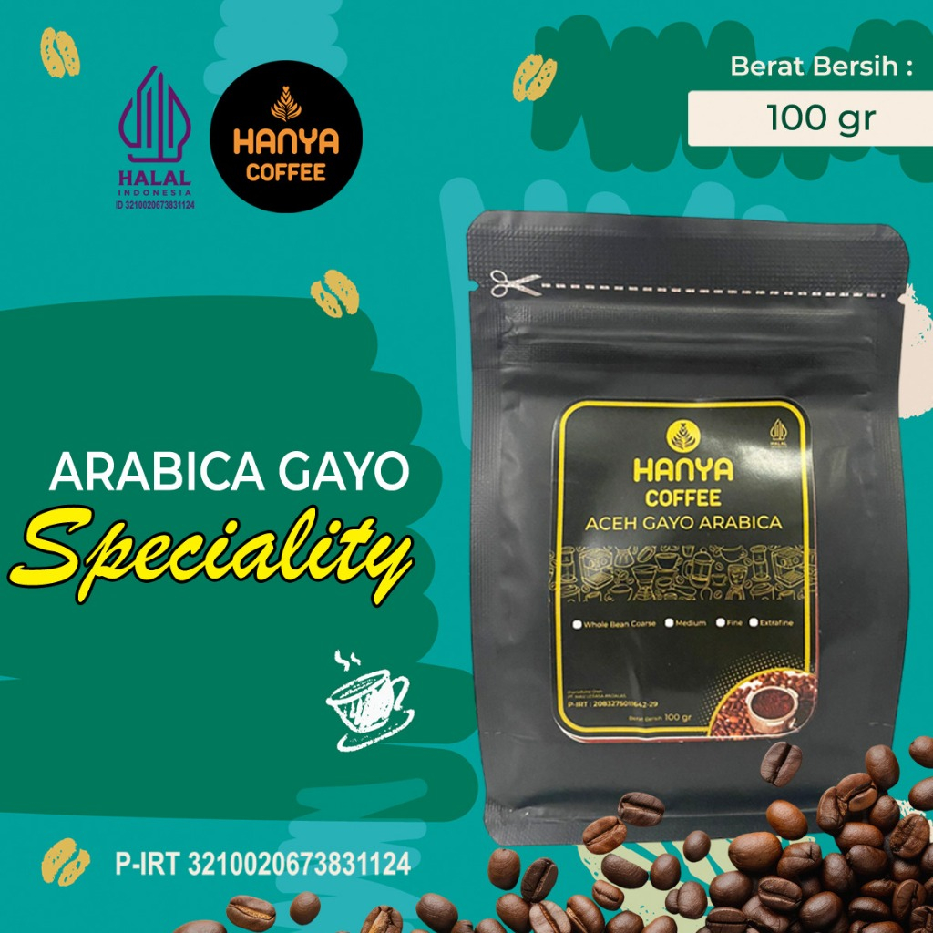 Jual Kopi Arabika Aceh Gayo - Bener Meriah Specialty roaster Beans 100 ...