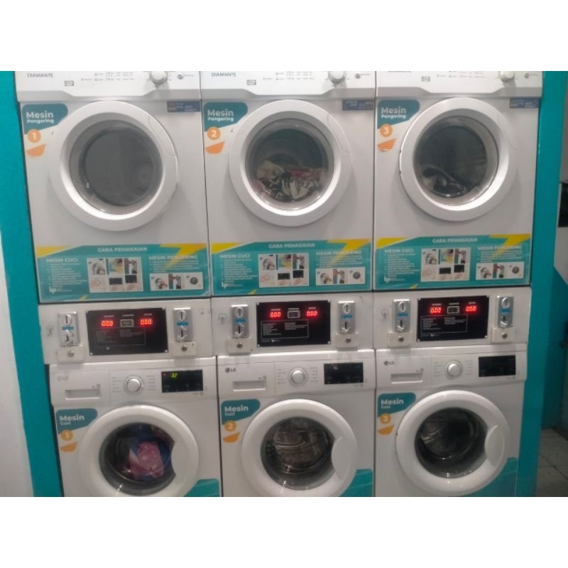 Jual JUAL mesin cuci koin fullset | Shopee Indonesia