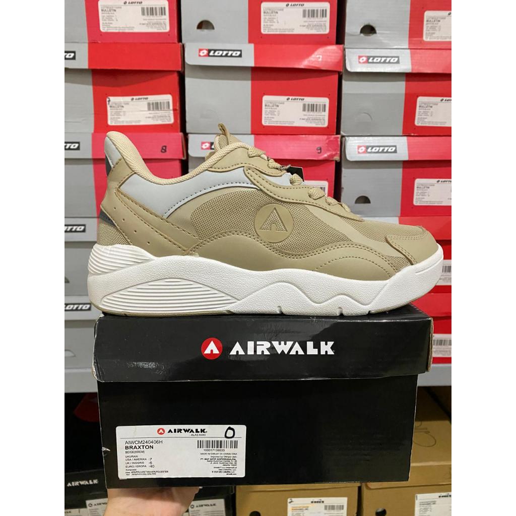 Jual Airwalk Braxton Beige Men Shoes Original | Shopee Indonesia