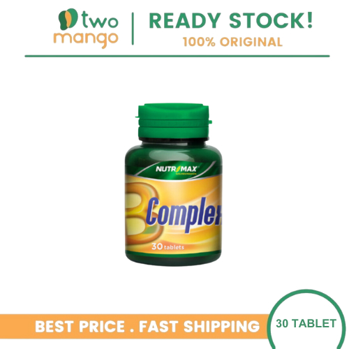 Jual NUTRIMAX B COMPLEX - 30 TABLET | Suplemen Sistem Saraf Neutropik ...
