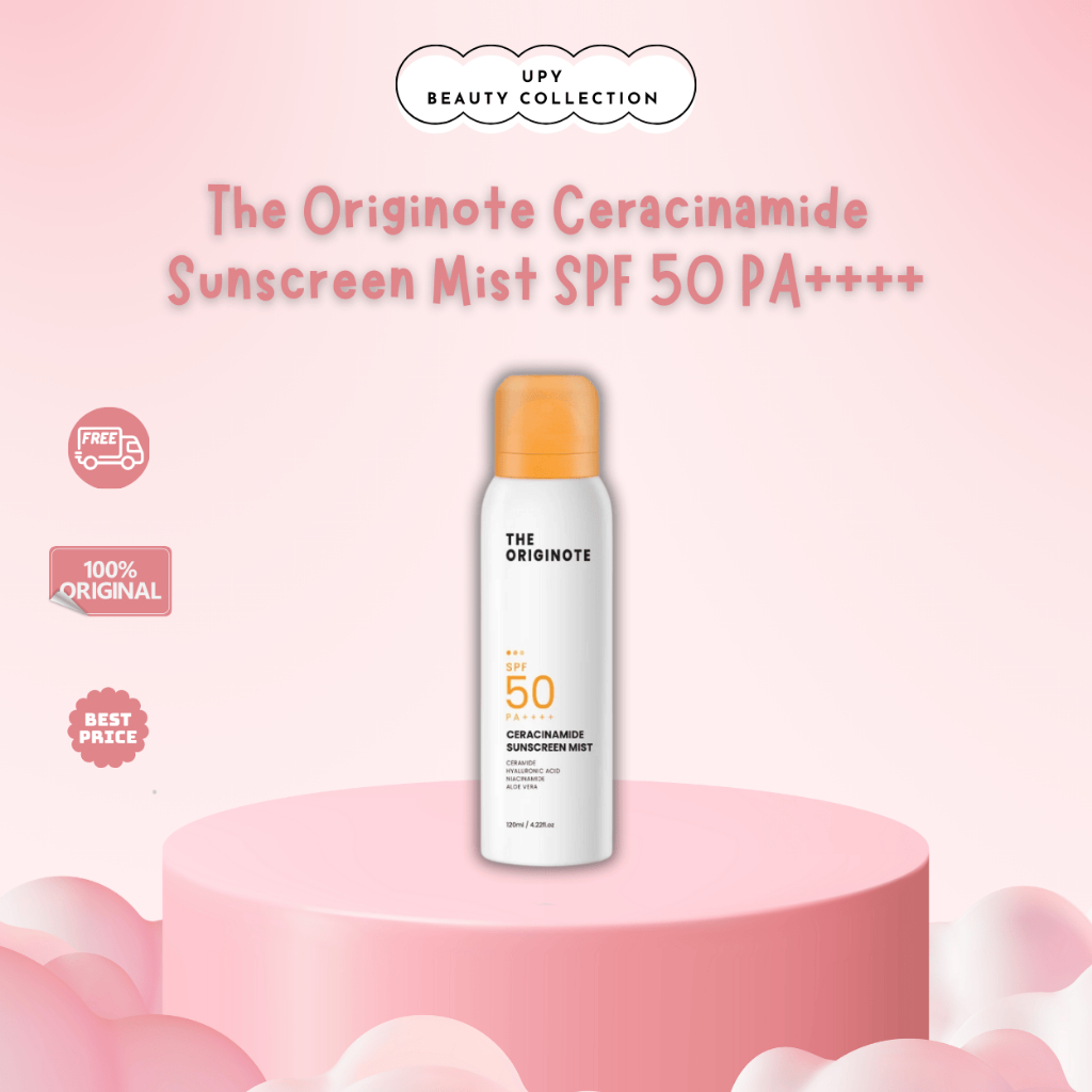 Jual The Originote Ceracinamide Sunscreen Mist SPF 50 PA++++ - UV ...