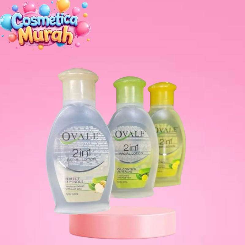 Jual (e) OVALE TONER PENYEJUK DAN PENYEGAR 60 ML - TONER WAJAH FACIAL ...