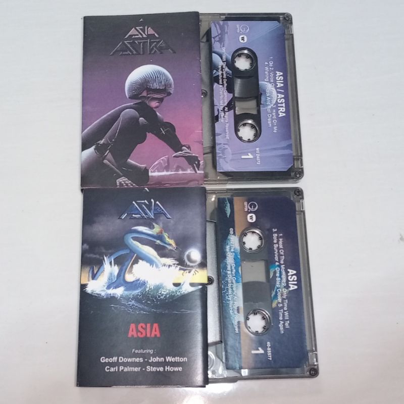 Jual 2pcs Kaset Asia - Astra & Self Titled (BOOTLEG) | Shopee Indonesia