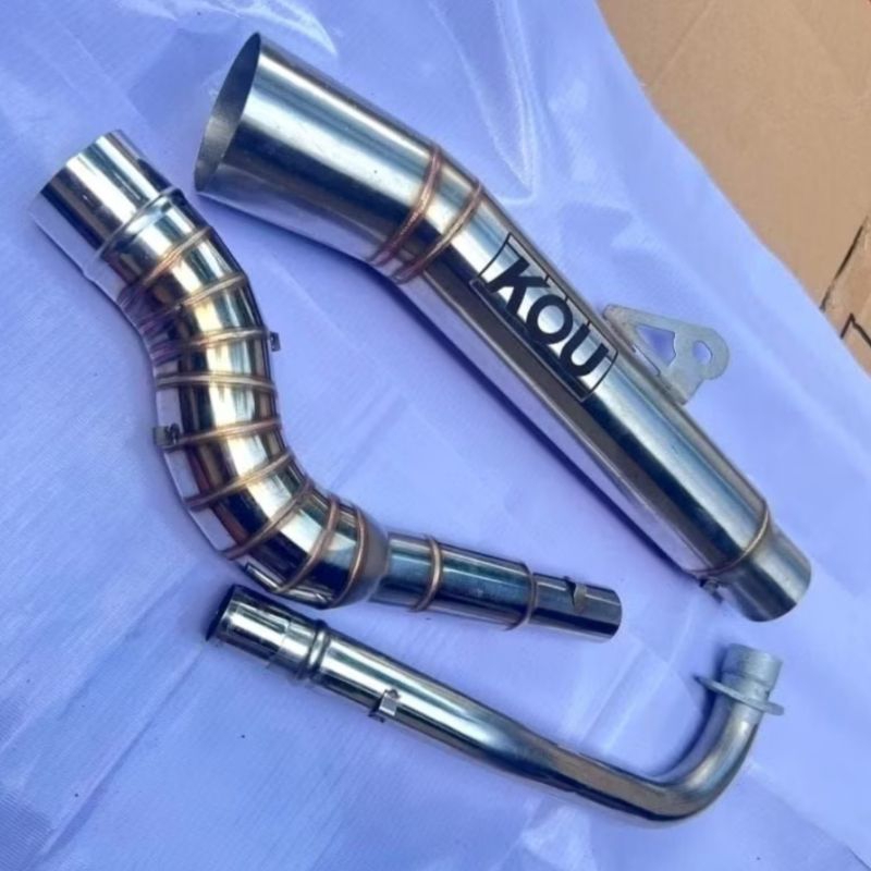 Jual 1set big elbow and Kou Super CANISTER 51MM ONLY screen type open ...