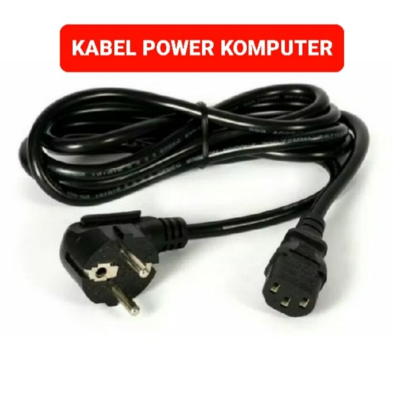 Jual kabel power komputer | Shopee Indonesia