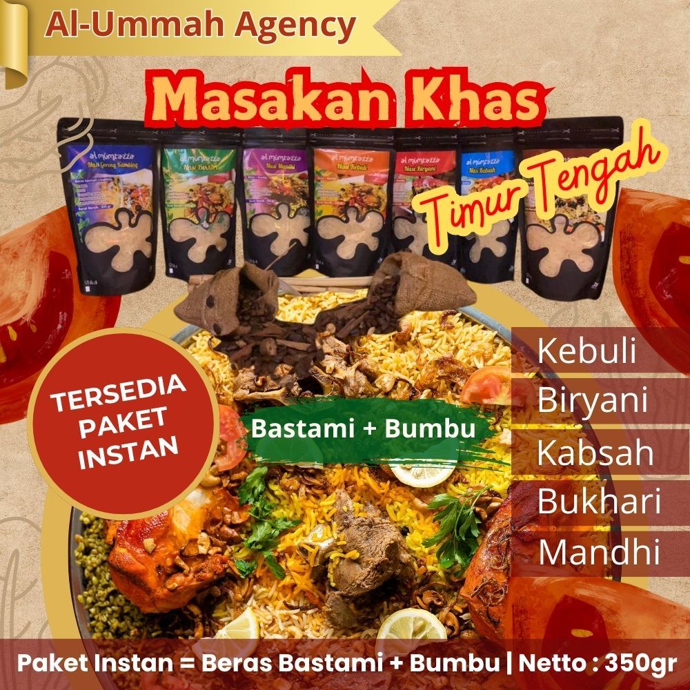 Jual Paket Instan Beras Basmati dan Bumbu Masakan Instan Special Khas ...