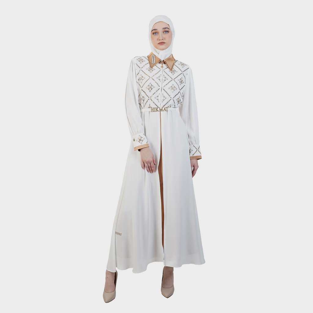 Jual HIKMAT A3829 - Gamis Abaya Ravena Luxe | Shopee Indonesia
