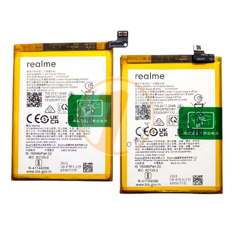Jual BATTERY BATRE BATERAI REALME 10 PRO PLUS 11 5G BLP951 | Shopee ...