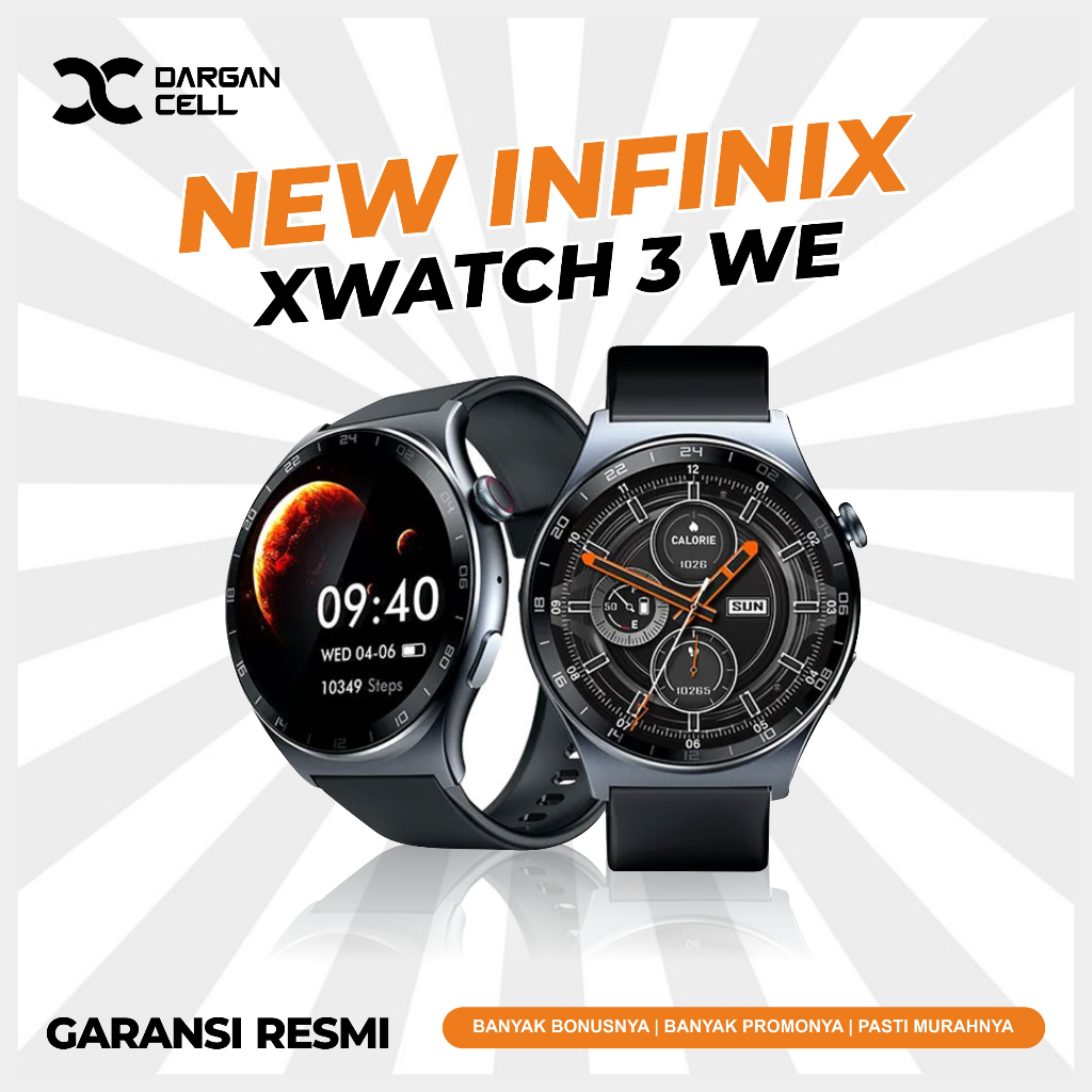 Jual INFINIX XWATCH 3 WE SMARTWATCH 1.43" AMOLED DISPLAY WIRELESS ...
