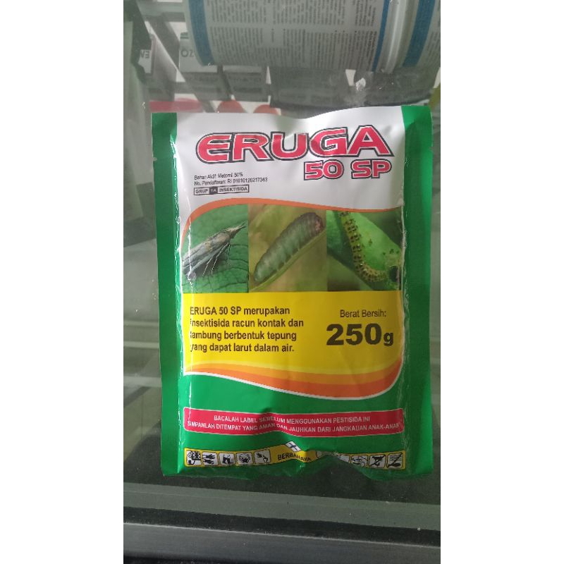 Jual INSEKTISIDA ERUGA 50 SP KEMASAN 250 GRAM PEMBASMI ULAT | Shopee Indonesia