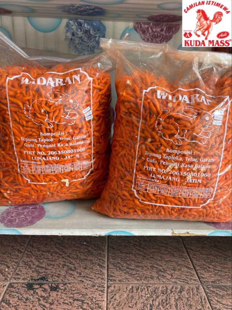 Jual BIDARAN/WIDARAN TELUR GABUS RASA BALADO 1 KG ASLI PRODUK UD KUDA ...