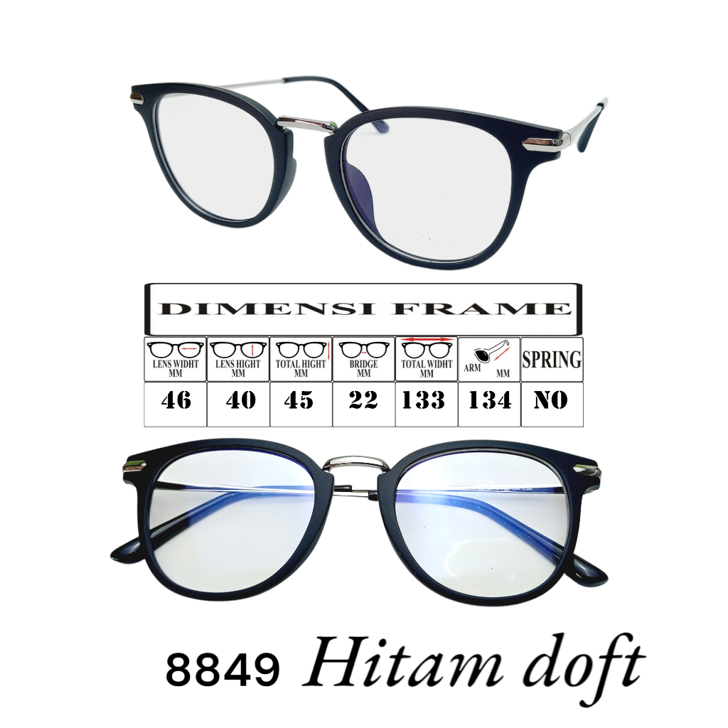 Jual FRAME KACAMATA MINUS PLUS CYLINDER PROGRESIF PRIA WANITA KOREA ...