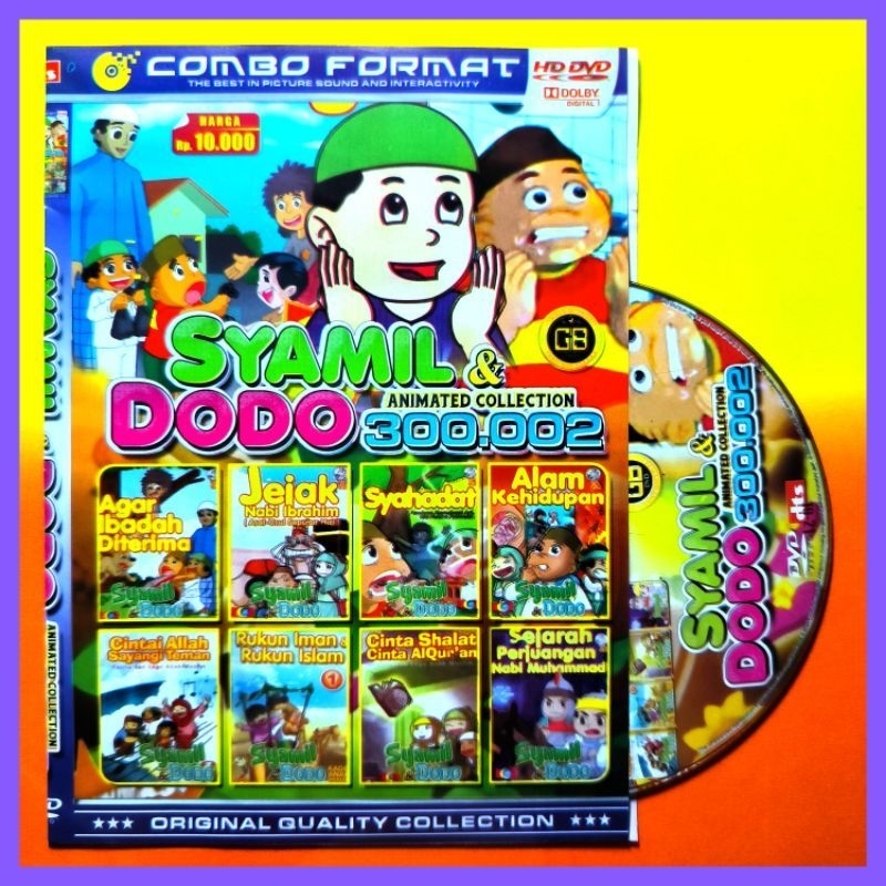Jual KASET DVD ANAK2 CARTOON TERBARU SYAMIL DODO LENGKAP PAKAI BOX ...