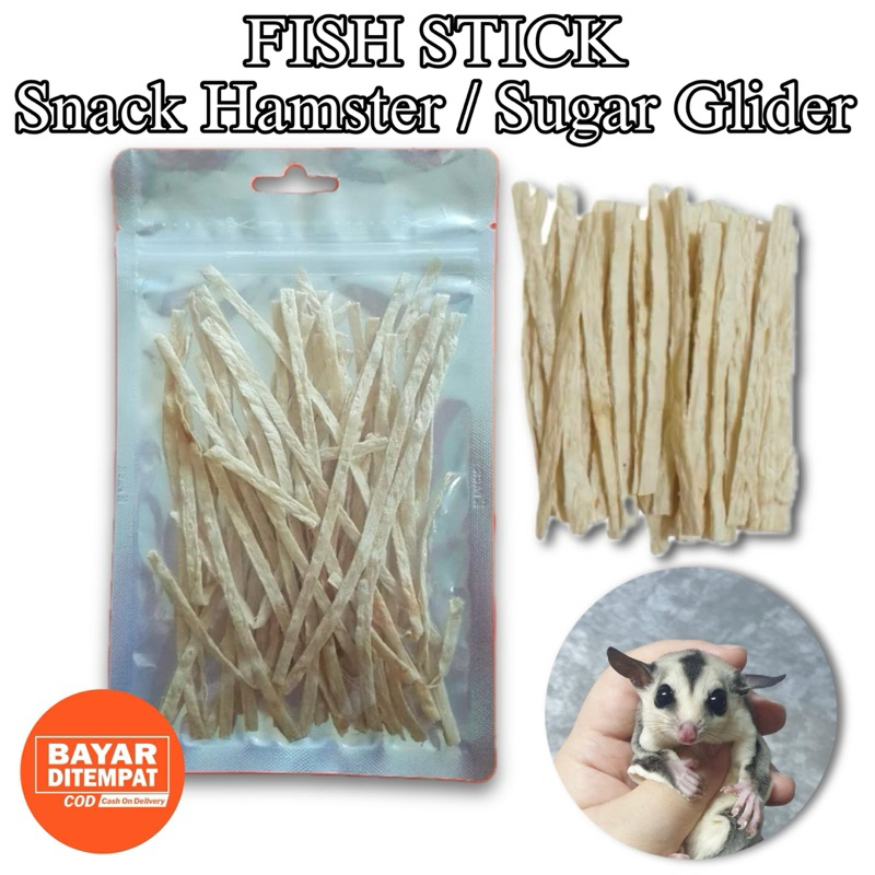 Jual Fish Snack Hamster Snack Sugar Glider Makanan Hamster Cemilan ...
