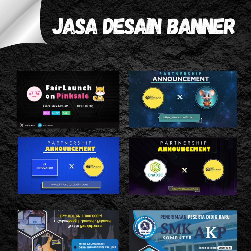 Jual Jasa Desain Banner Profesional | Banner Promosi, Event, dan ...