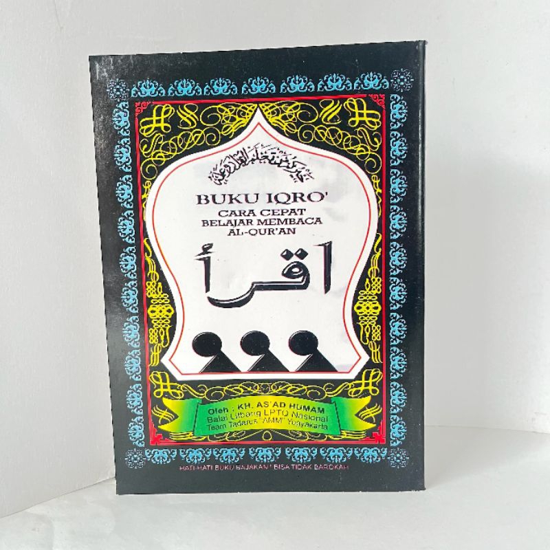 Jual Iqro Besar hitam , kecil jilid 1-6 membaca Al Quran | Shopee Indonesia