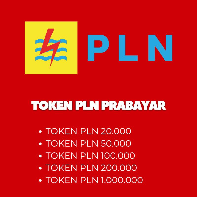Jual TOKEN PLN PALING MURAH DAN CEPAT | Shopee Indonesia