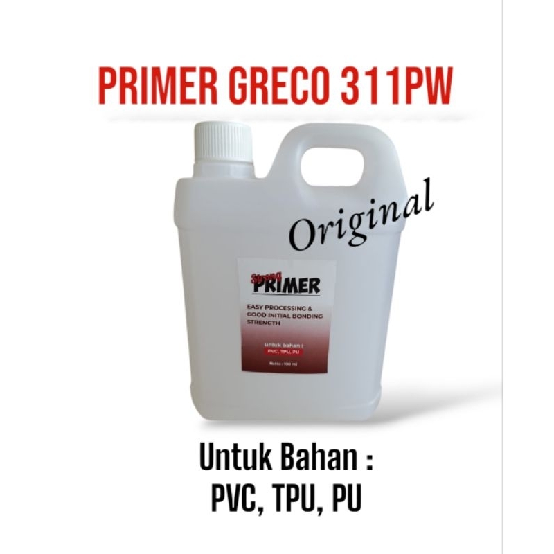 Jual PRIMER GRECO 311PW - PRIMER PVC, TPU, PU - Original | Shopee Indonesia
