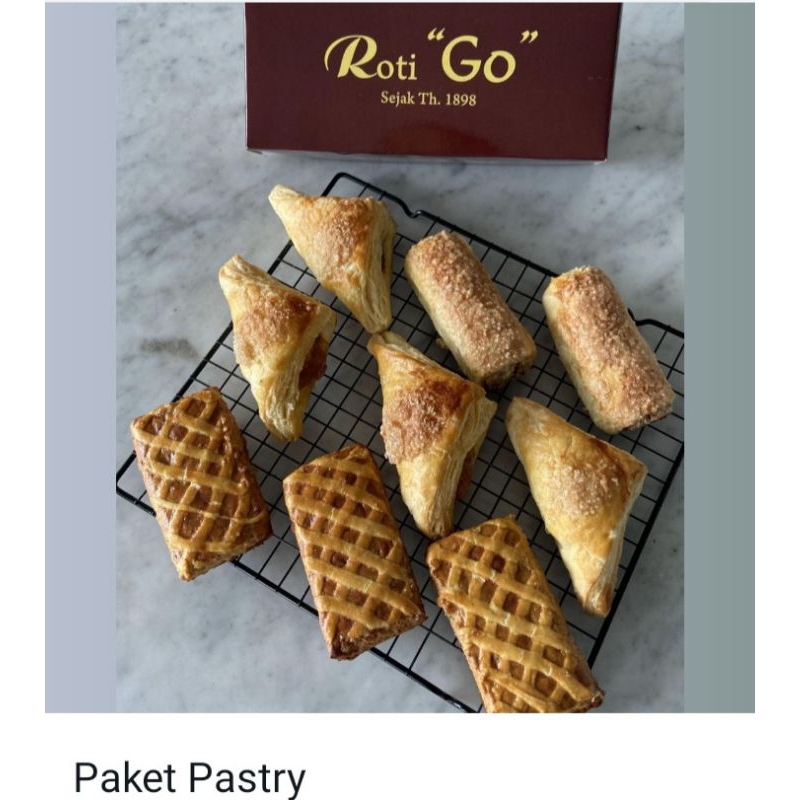 Jual Paket Pastry Toko Roti GO Toko Legendaris Purwokerto Banyumas ...