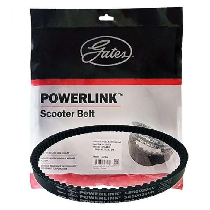 Jual VANBELT SET ROLLER DAN ONLY VESPA PIAGGIO LX LXV GTS DR PULLEY ...