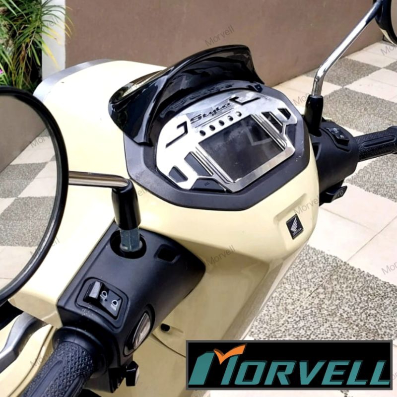 Jual Honda Stylo 160 Antigores + Meter Garnish Canopy Visor jambul ...