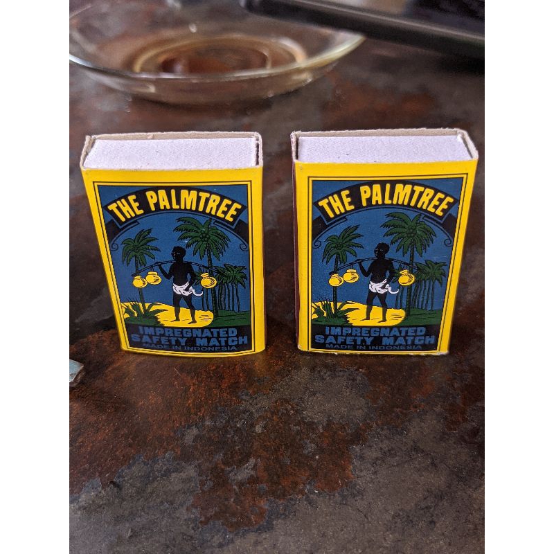 Jual korek kayu palm tree korek jadul korek api kayu the palm tree ...