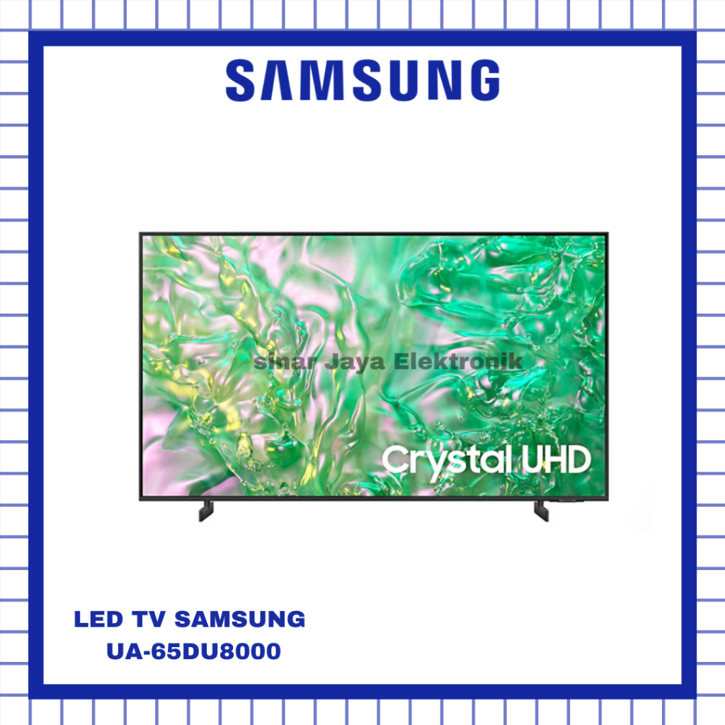 Jual LED TV SAMSUNG UA-65DU8000 65 INCH UHD 4K SMART TV | Shopee Indonesia