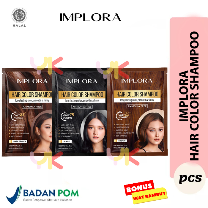 Jual Implora Hair Color Shampoo - Shampoo Implora | Shopee Indonesia