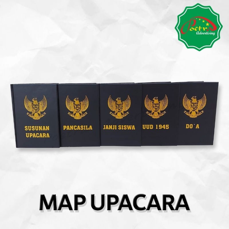 Jual Map Upacara 1 Set ( Isi 5 Pcs ) Map Sekolah / Map Kantor Warna ...