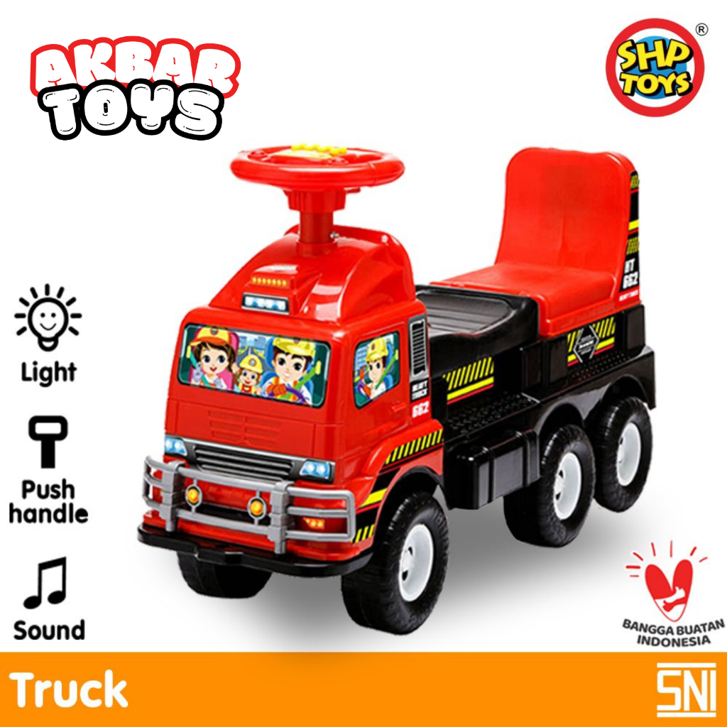 Jual Mobil Truck Dorong Anak HT 662 | Shopee Indonesia