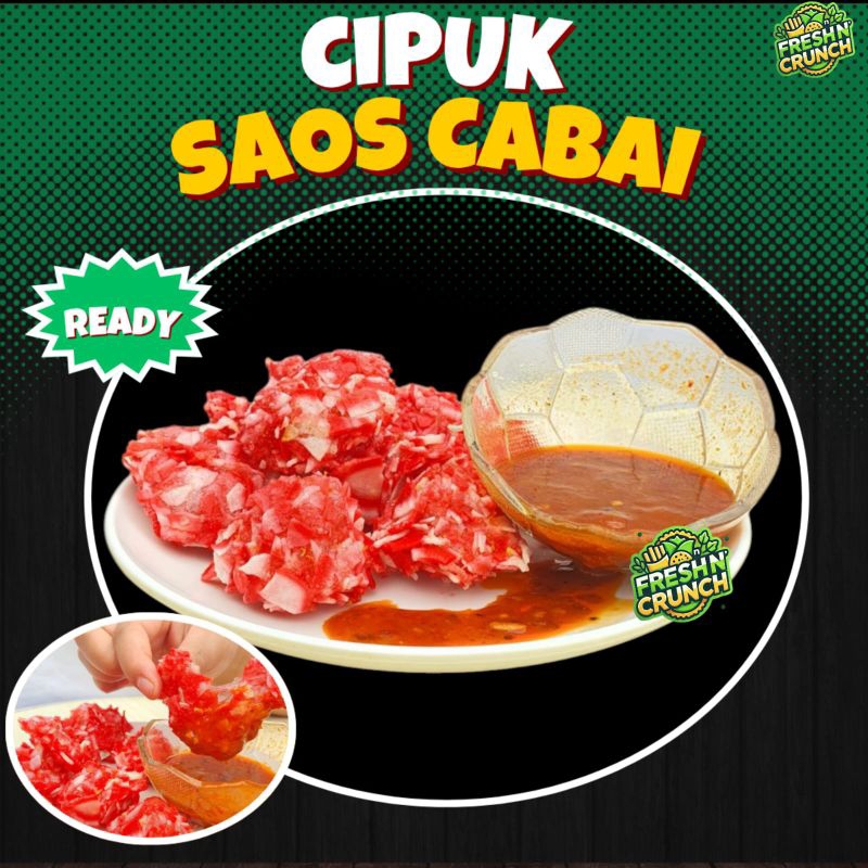 Jual CIPUK KRIUK RENYAH ( MEGOYANGKAN LIDAH ) Cipuk aci kerupuk isi 20 ...