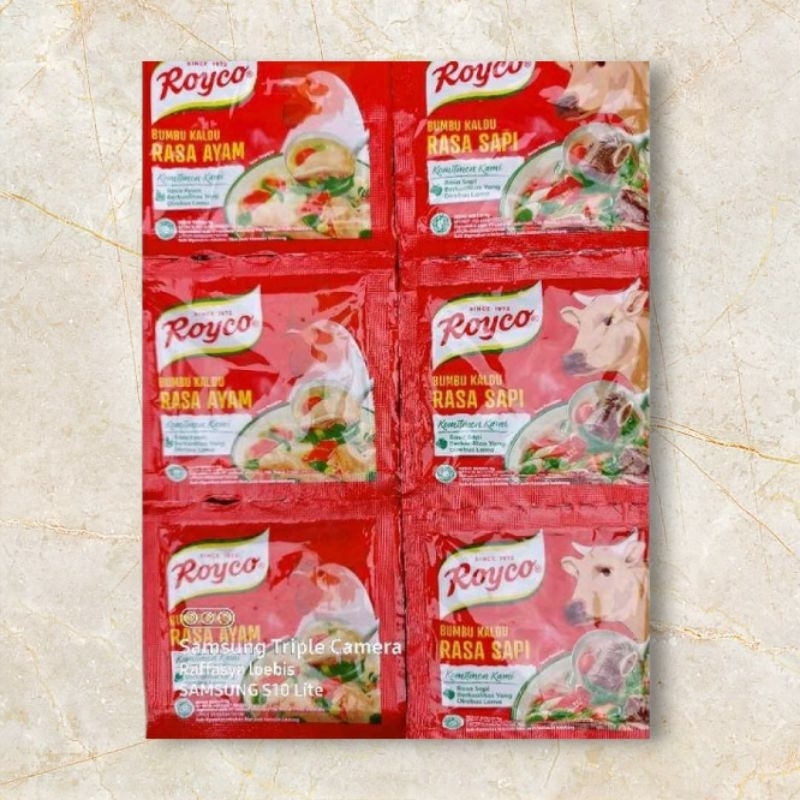 Jual Royco Ayam dan Sapi Renceng 12 sachet | Shopee Indonesia