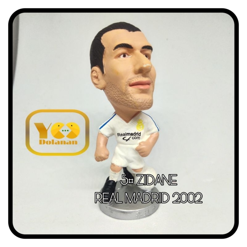 Jual 5# ZIDANE - REAL MADRID 2002 POCKET SPORTS CORINTHIAN FIGURE ...
