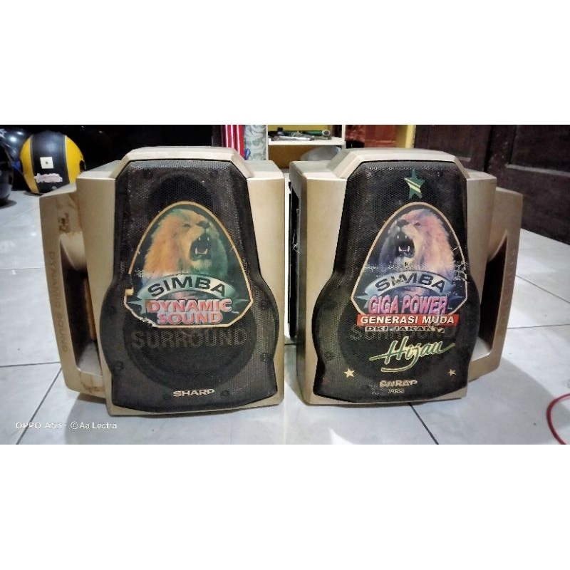 Jual Speaker pasif Sharp Simba 5 inch 2 way original | Shopee Indonesia