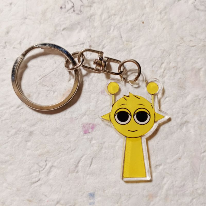 Jual ganci sprunki / keychain gantungan kunci sprunki / sprunki simon ...