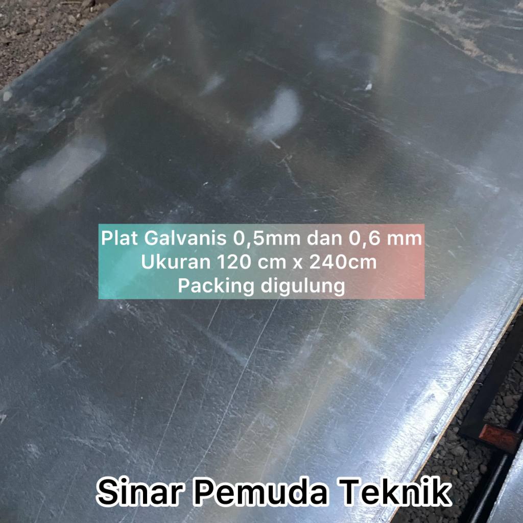 Jual Seng / Plat Besi Galvanis Lembaran 120cm x 240cm Tebal 0,5 mm ...