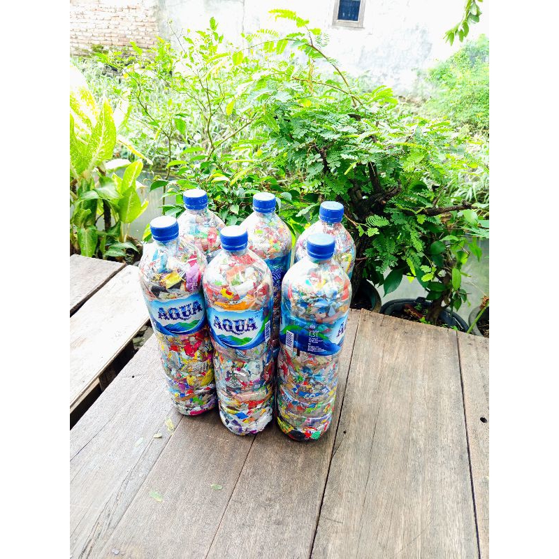 Jual ECOBRIG LIMBAH PLASTIK RAMAH LINGKUNGAN | BOTOL AQUA 1500ML ...