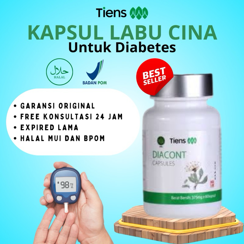 Jual Diacont Tiens Original untuk Diabetes dan Kencing Manis | Shopee ...