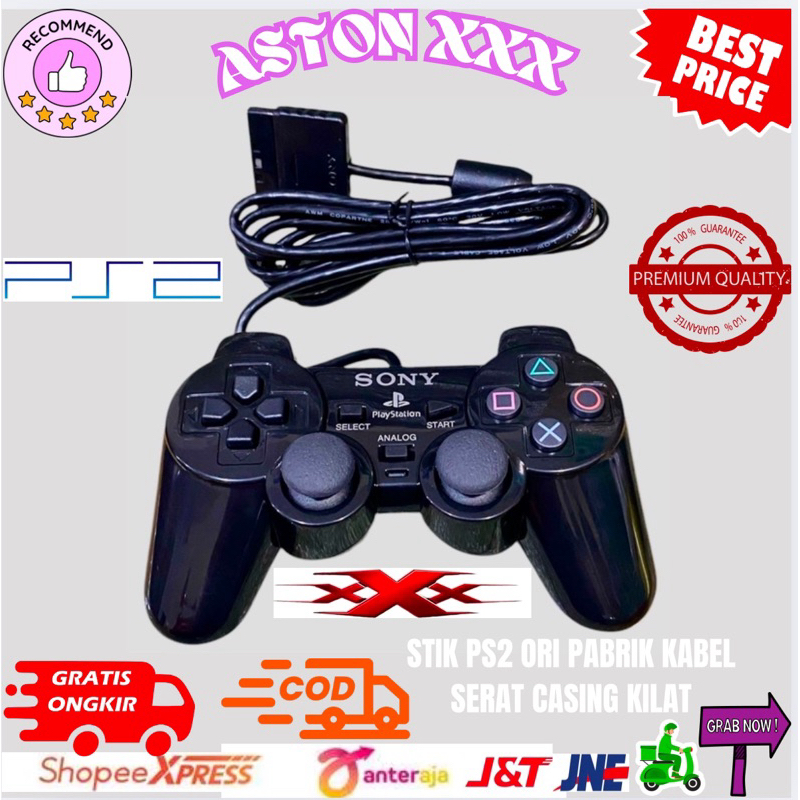 Jual Stick ps2 op hitam kabel serat (promo special) | Shopee Indonesia